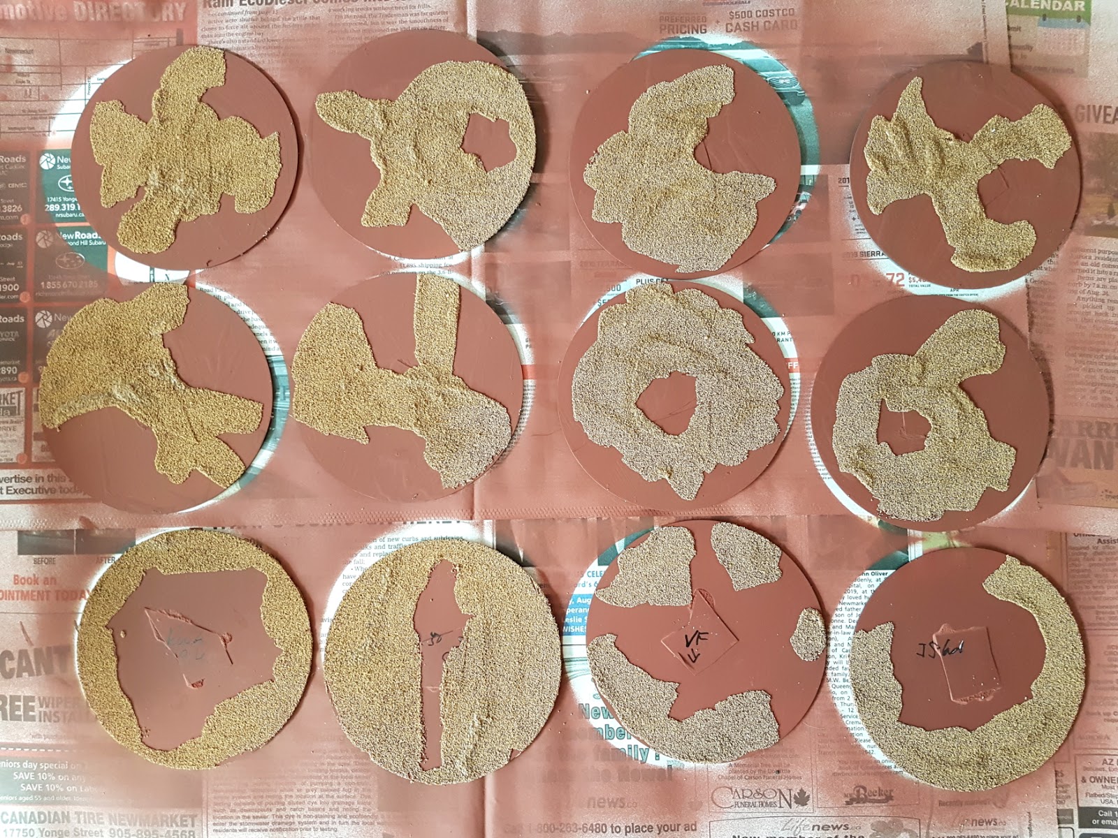 How to Make Scatter Terrain With a Stack of CD's - Jade Gaming News