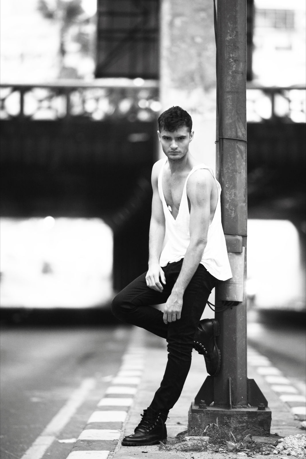 A MODEL MGMT: JONATHAN FELIX BY ALBERT TJONG