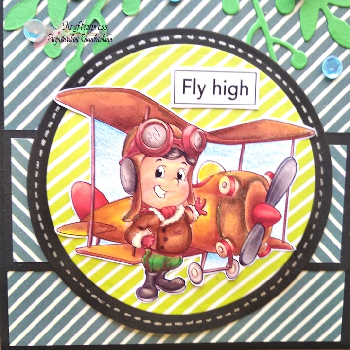 Kraftempress: Fly high card