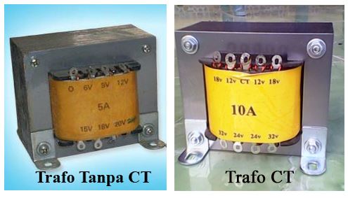 Perbedaan Antara Trafo CT dan Non CT - Siddix
