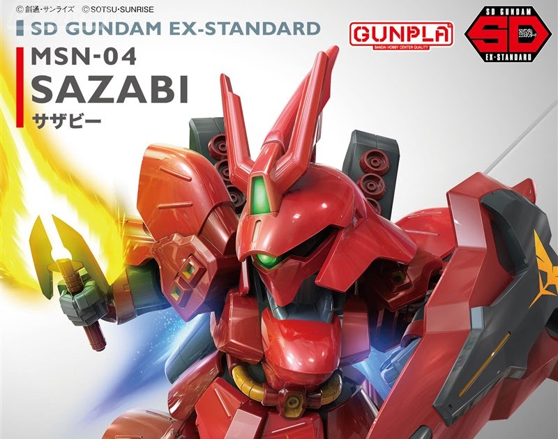 SD Ex-Standard MSN-04 Sazabi - Release Info - Gundam Kits Collection ...