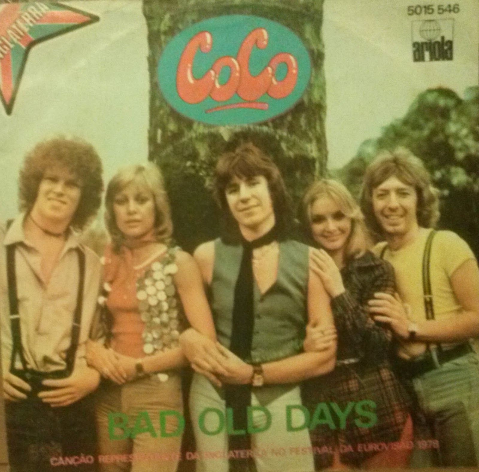 Discos de Vinil Repetidos: COCO - BAD OLD DAYS - EUROVISÃO 1978