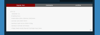 ABENK Karaoke: Cara Membuat Sidebar Multi Tab Dengan Efek JQuery