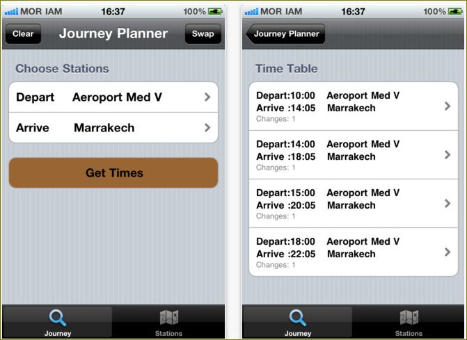 THE VIEW FROM FEZ: Morocco Train Times App is a Winner