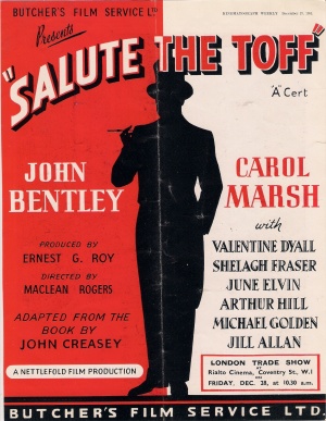 Classic Movie Ramblings: Salute the Toff (1952)