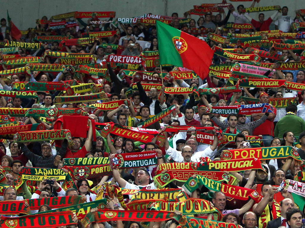 Os adeptos portugueses
