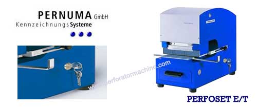 Pernuma Perfoset E ~ perforatormachine.com