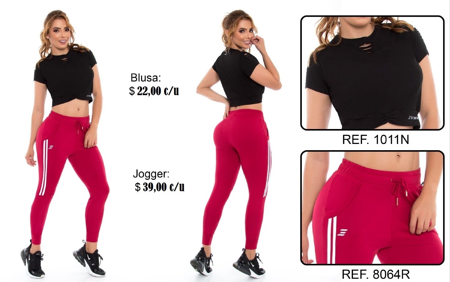 Temporada 2020 Ropa deportiva Dama