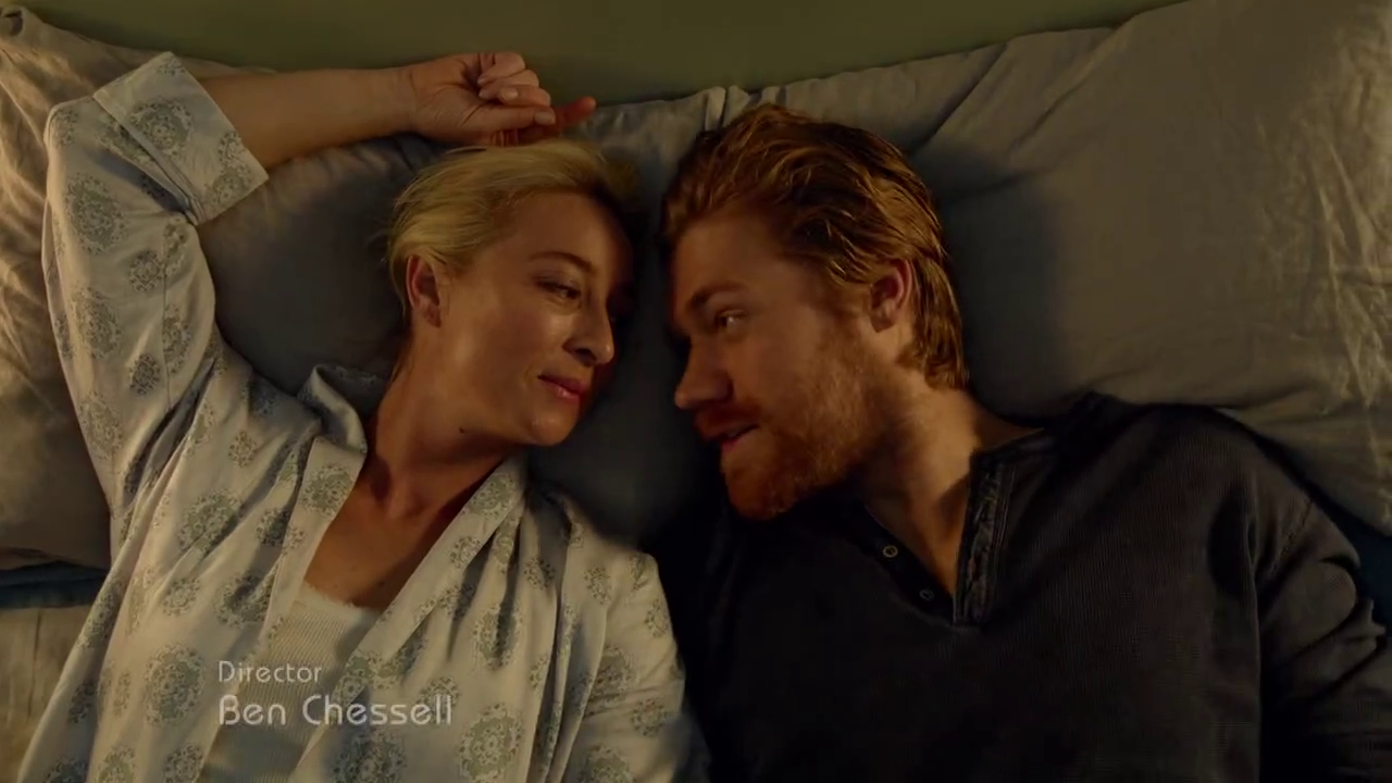 ausCAPS: Alexander England shirtless in Offspring 7-06 "Episode #7.6"