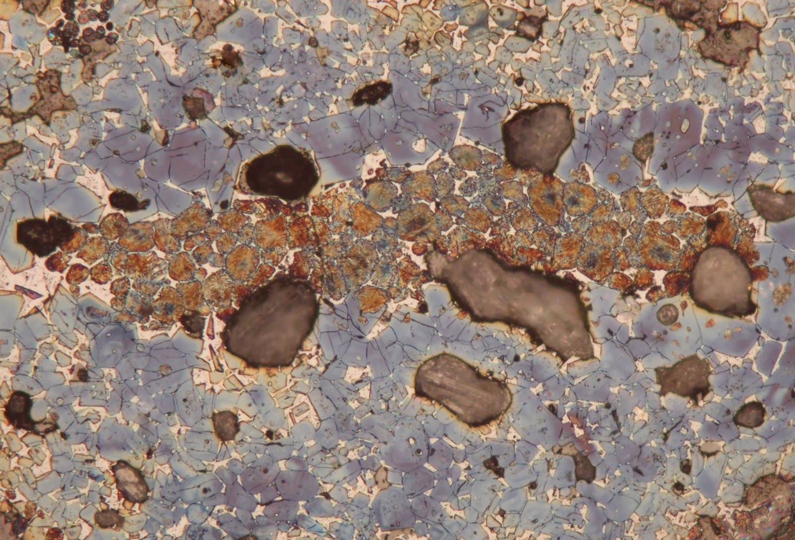 Cement clinker microscopy