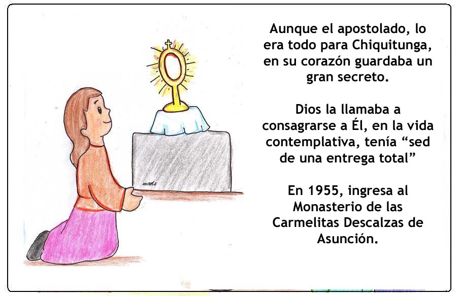 Mis ilustraciones: Beata María Felicia de Jesús Sacramentado "Chiquitunga"