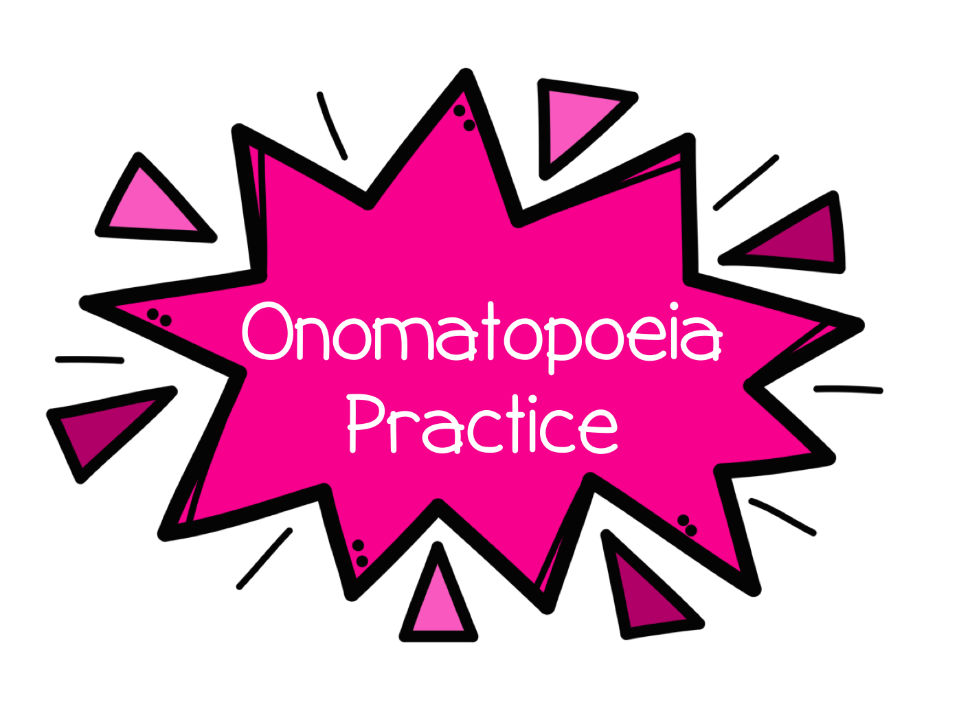 Teaching Onomatopoeia: an exciting POP to writer's workshop | Thyme To Read