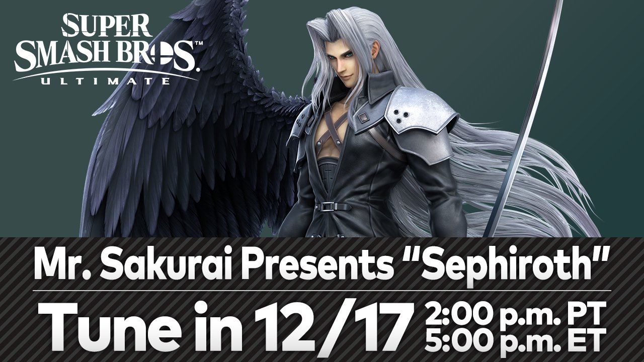 Super Smash Bros. Ultimate (Switch): mais informações sobre Sephiroth ...