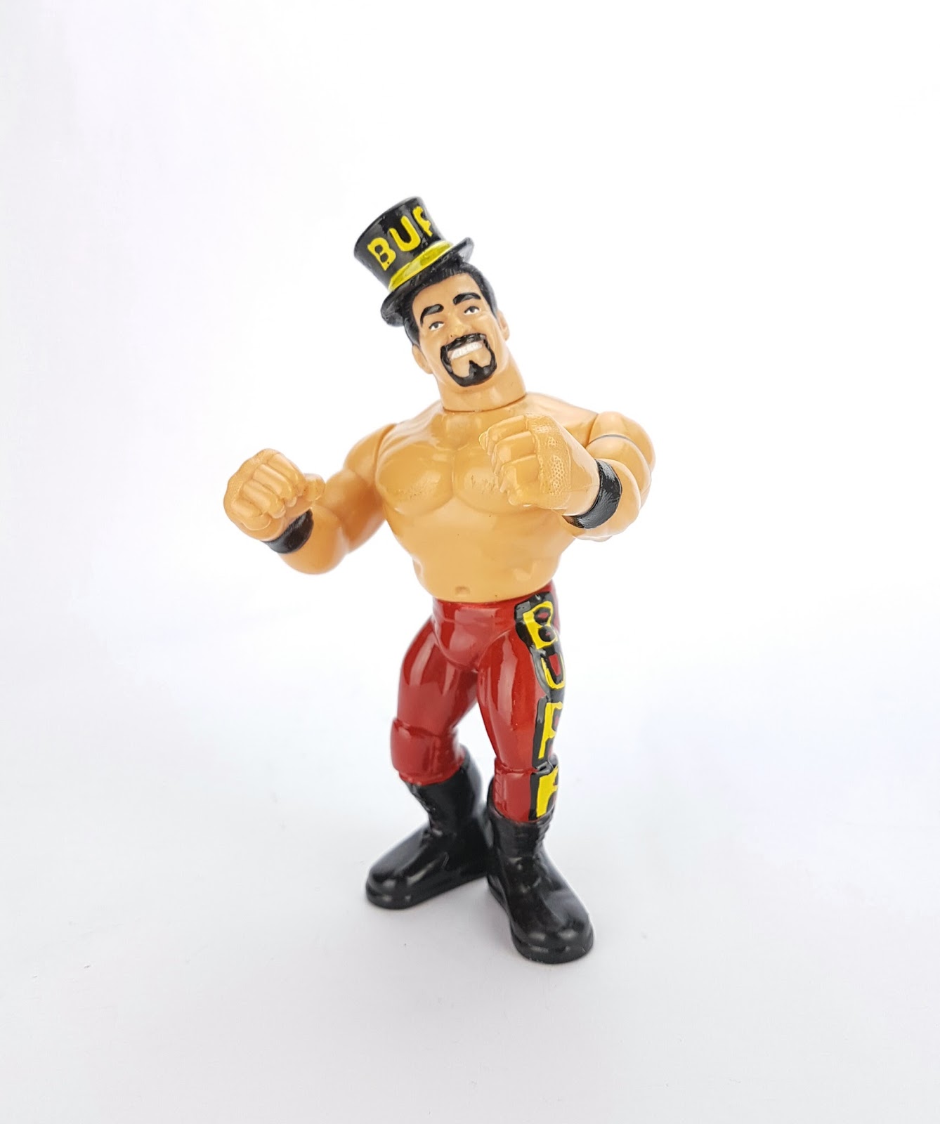 WWF Hasbro Custom Action Figures ☆ Buff Bagwell | Vintage Action ...