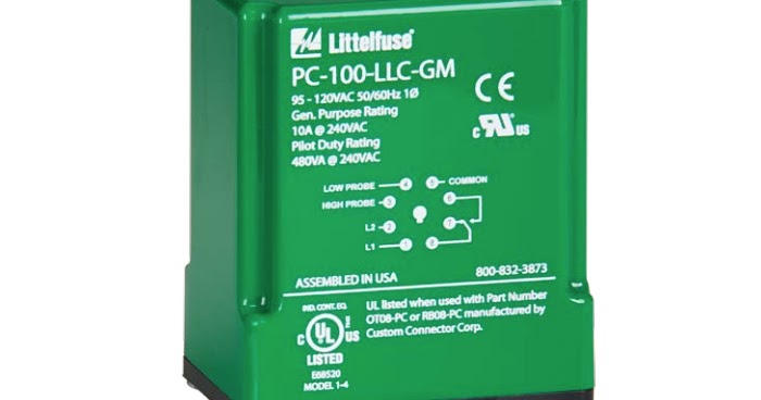 Process Flow and Control Products: Pump Control from Littelfuse - PC-XXX-LLC Series