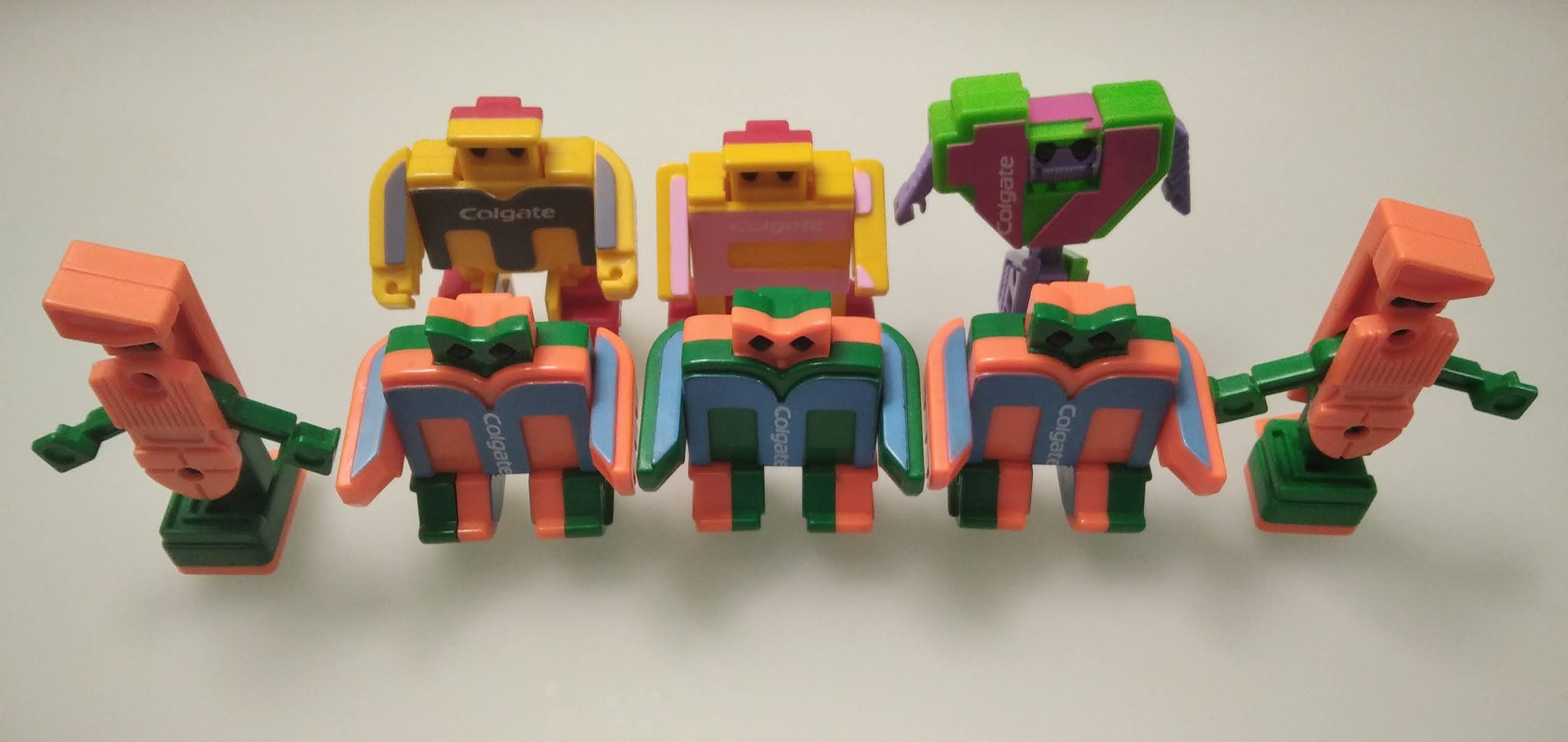 Different Collections: Toy Collection - COLGATE (LETRABOTS / LETTER ...