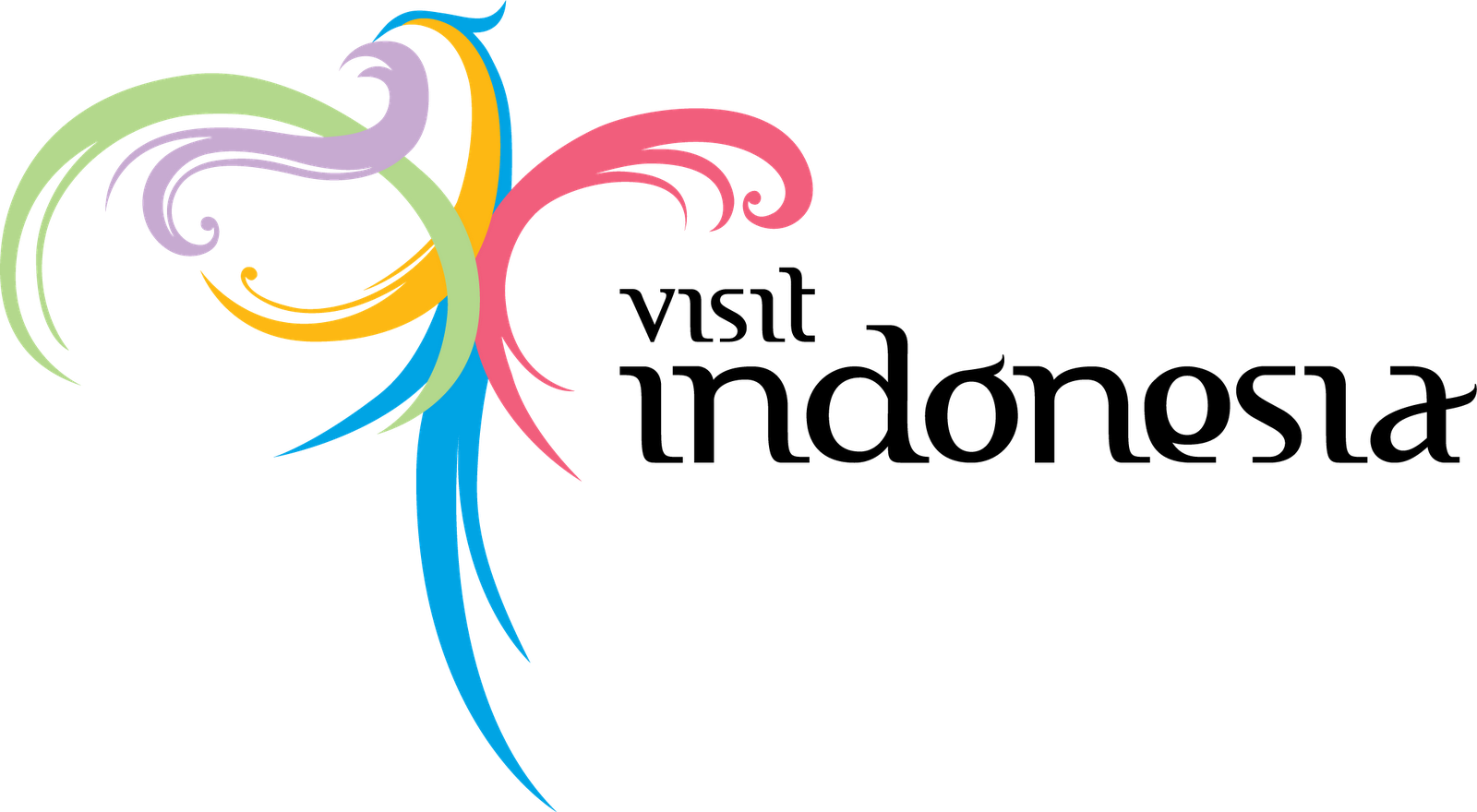 Visit Indonesia Logo Black | Raden.Roro3