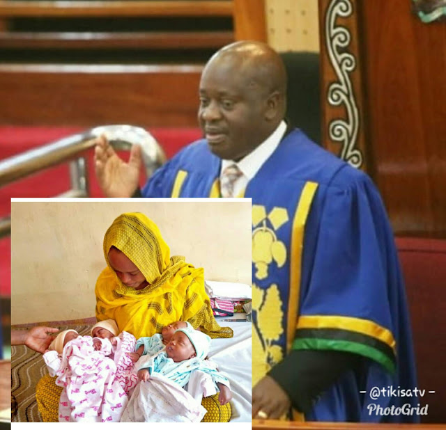 Kitita cha pesa alichopewa na wabunge Binti aliyejifungua watoto ...