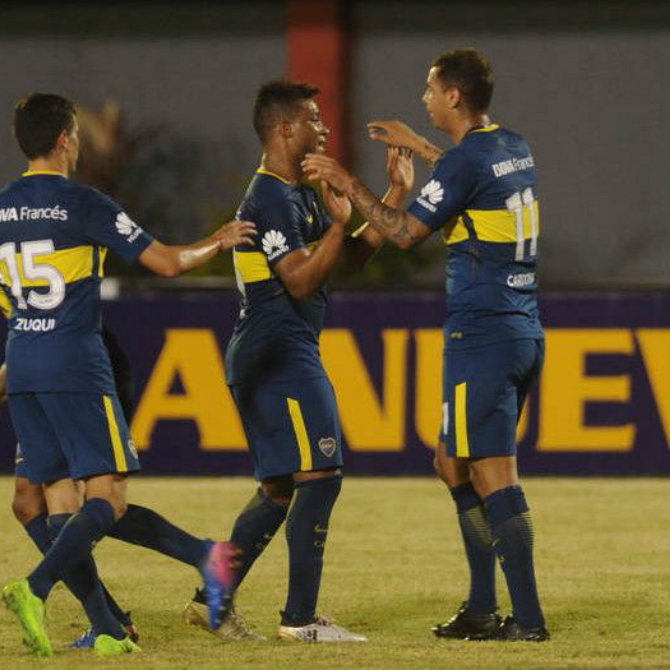 Goles Colombia: Edwin Cardona debutó con gol en Boca