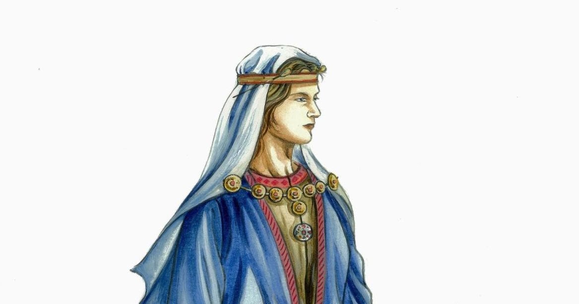 Andrea Modesti Art and Illustration: Anglo-Saxon Ladies (and a Viking one)