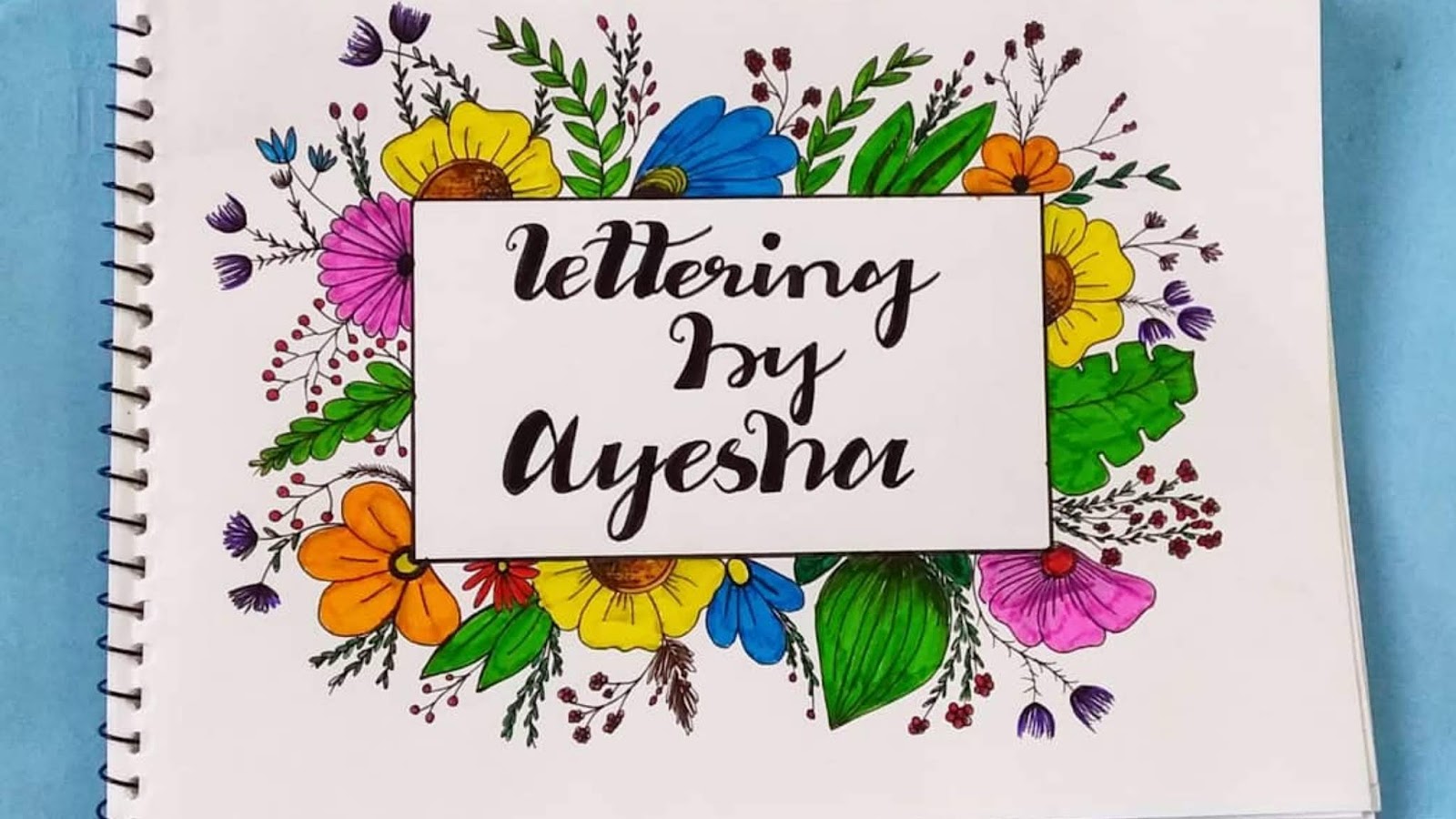 Lettering By Ayesha