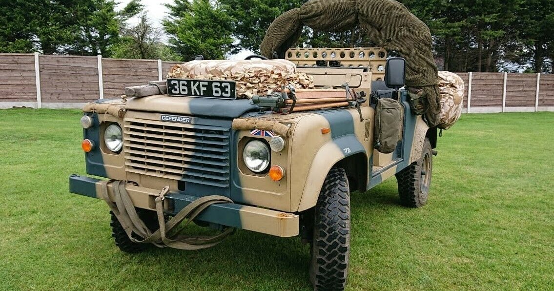 Landrover Defender: Land Rover Defender 90 (1987) 2.5 N/A, SAS "Dinky ...