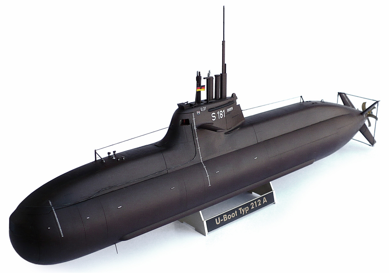 The Great Canadian Model Builders Web Page!: U-Boot Typ 212 A
