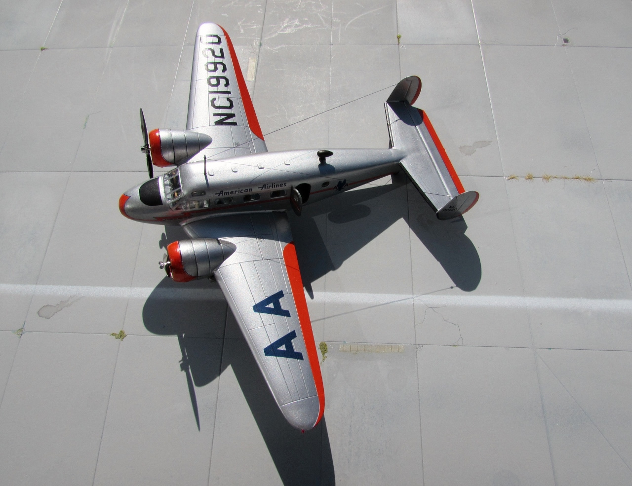 Wings of Intent: Beechcraft 18 Twin Beech American Airlines - Modified ...