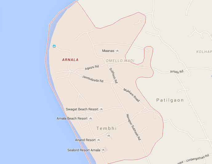 VVN Tourist Guide : Arnala Beach