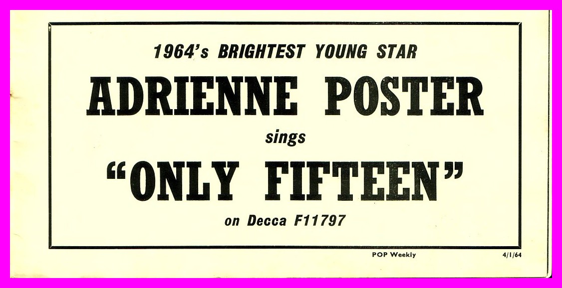 Sixties Beat Adrienne Poster