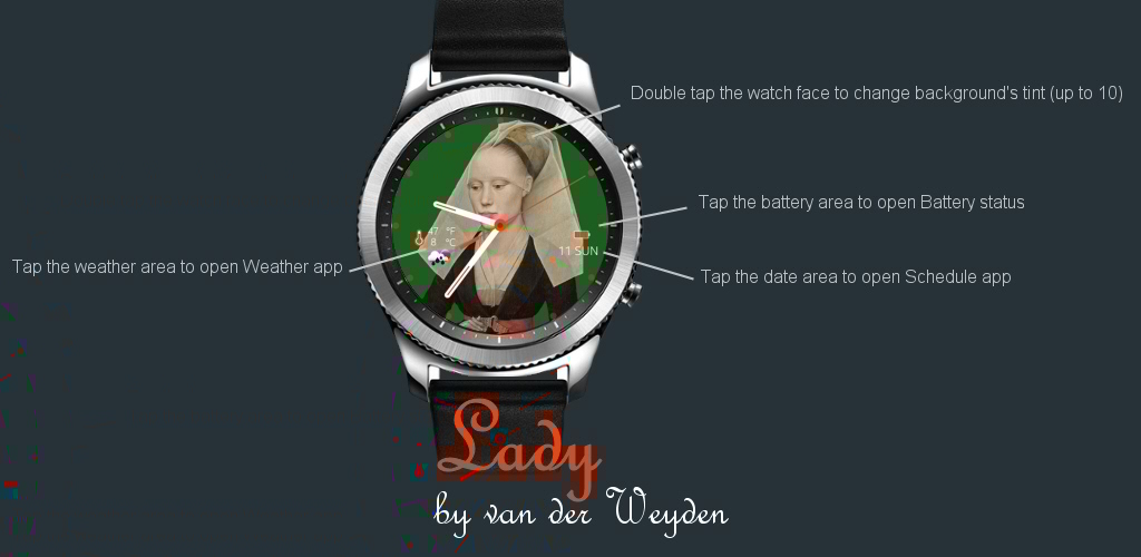 Lady Watch Face