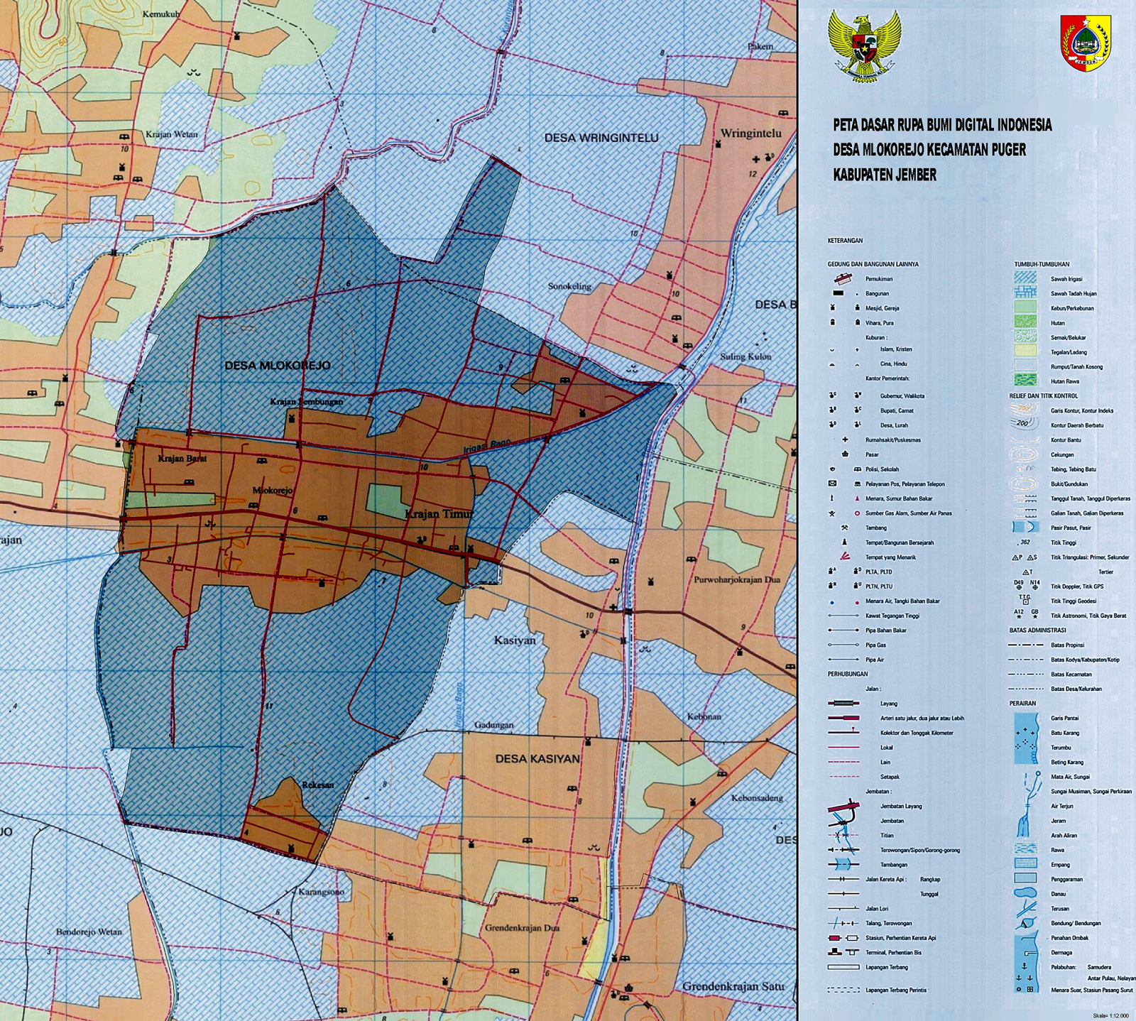 LPM DESA MLOKOREJO: KEADAAN GEOGRAFIS