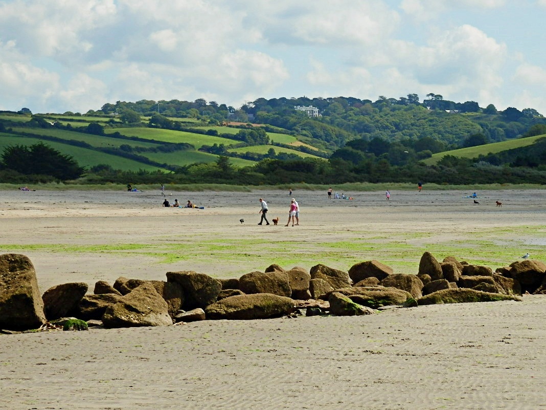 Mike's Cornwall: Photos of Par Beach Cornwall Plus a 500 Year Old Bridge