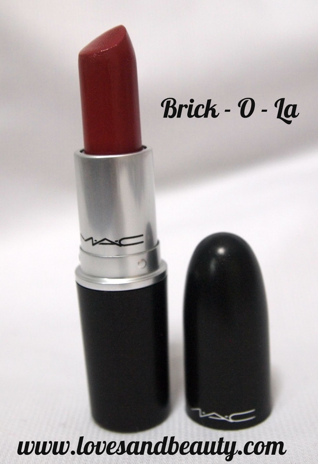 Review : MAC Brick-O-La #LipSeries
