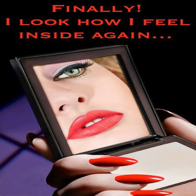 Hard TG Captions: How I feel inside Sissy TG Caption