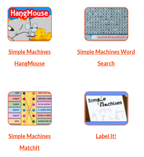Simple machines games