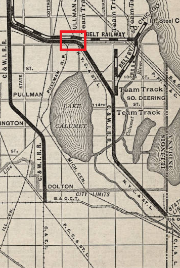 Industrial History: Pullman Junction: NKP+C&WI+Pullman Branch vs. CRL ...