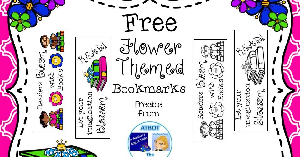 Classroom Freebies Too: Spring Bookmarks