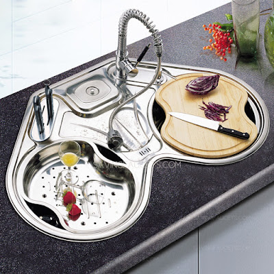 Beautify Your Kitchen With Designer And Unique Kitchen Sinks
