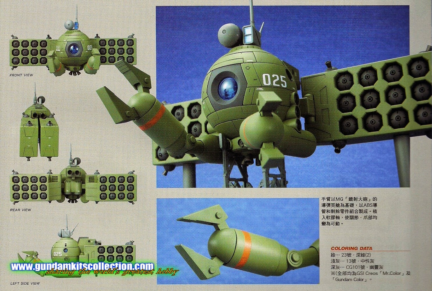 Custom Build: 1/100 RB-79M Ball M