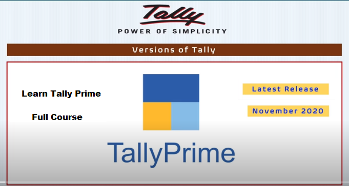 Learn Tally Prime Full Course from Scratch - Part 1 | Svtuition