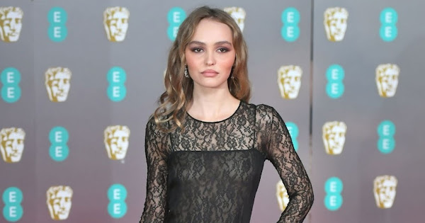 Lily Rose Depp goes braless underneath sheer jumpsuit at the 2020 BAFTAs