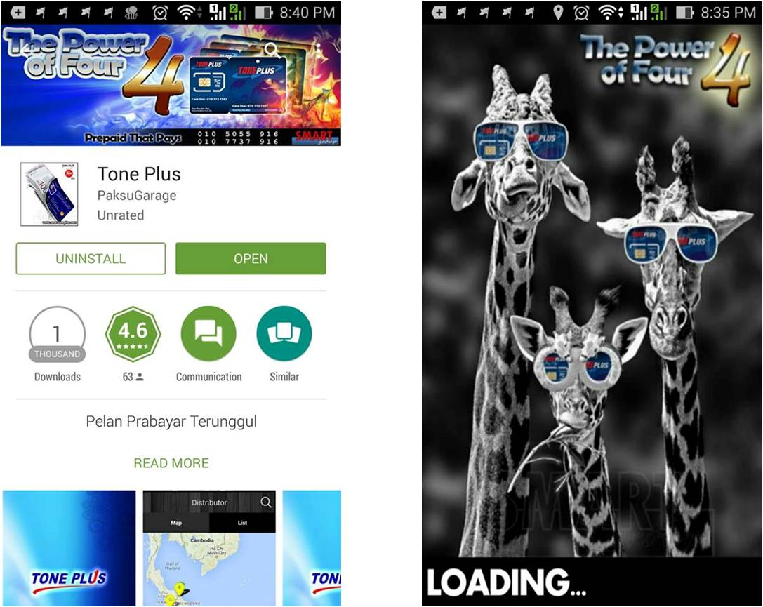 Tone Plus Prepaid: Tone Plus Mobile App