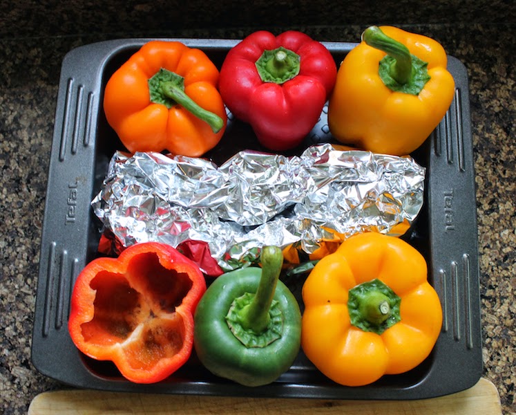 Food Lust People Love: Piperies Yemistes me Pligouri - Bulgur Stuffed ...