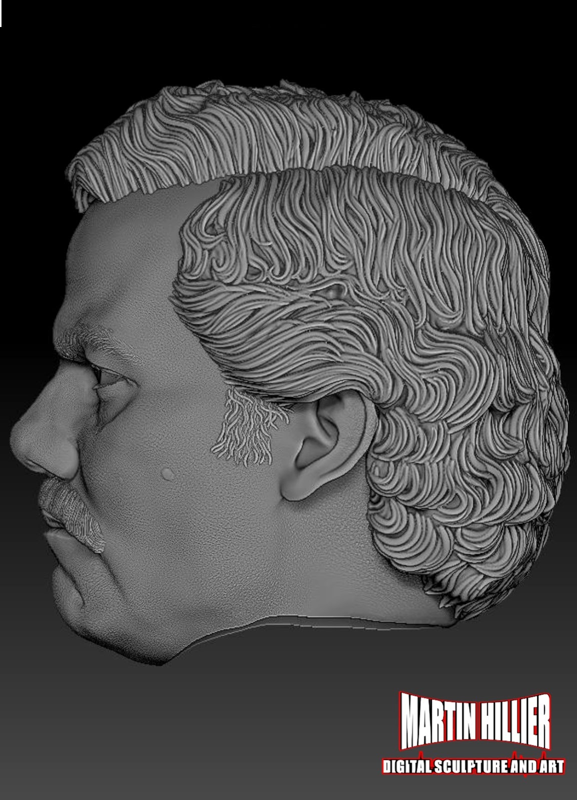 MARTIN HILLIER DIGITAL SCULPTURE AND ART - 1/6 SCALE ACTION FIGURE ...