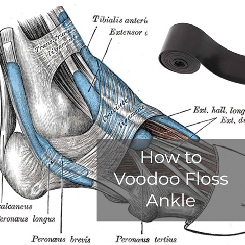 4 Ways to Mobilize Ankle with Voodoo Floss | 🔺 Voodoo Floss How To 💪