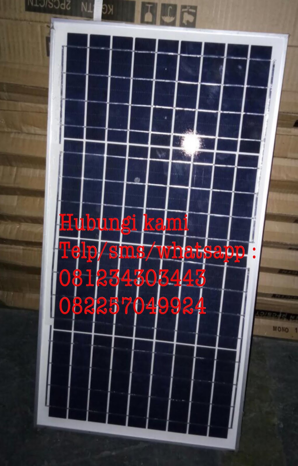 solar cell / panel surya 30 wp polycrystaline - DISTRIBUTOR TENAGA SURYA