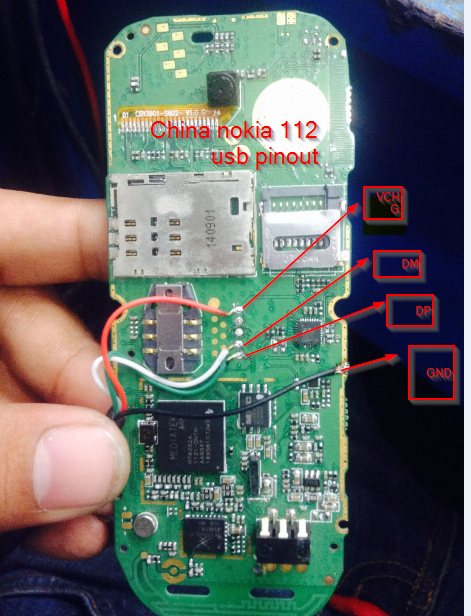 PhoneFixBD: China nokia 112 usb pinout