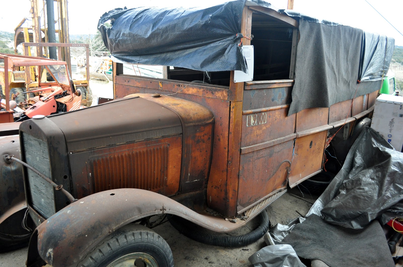 Just A Car Guy: 1930 Model A school bus