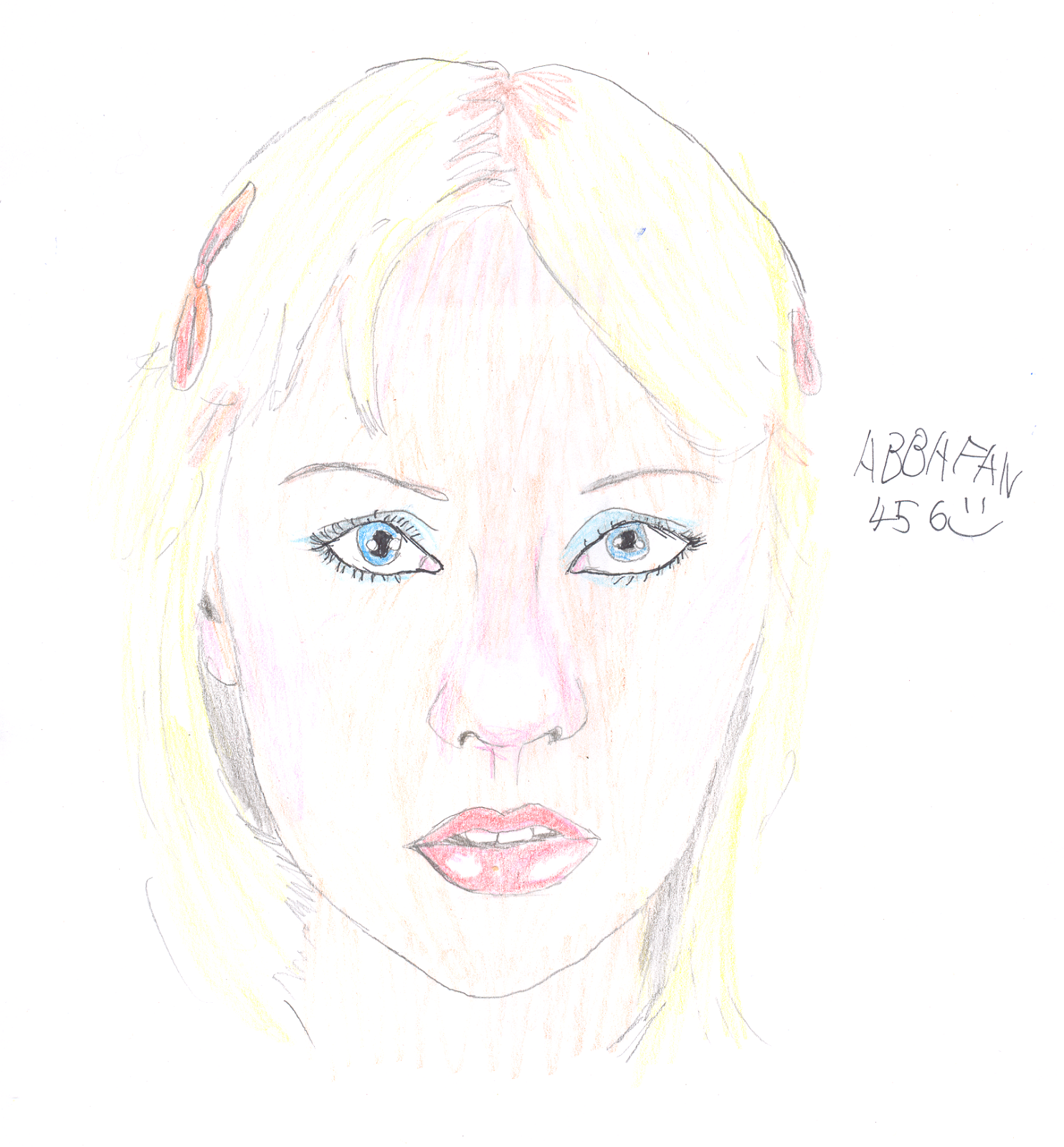 ABBAFan456's Blog: More Realistic ABBA Drawings